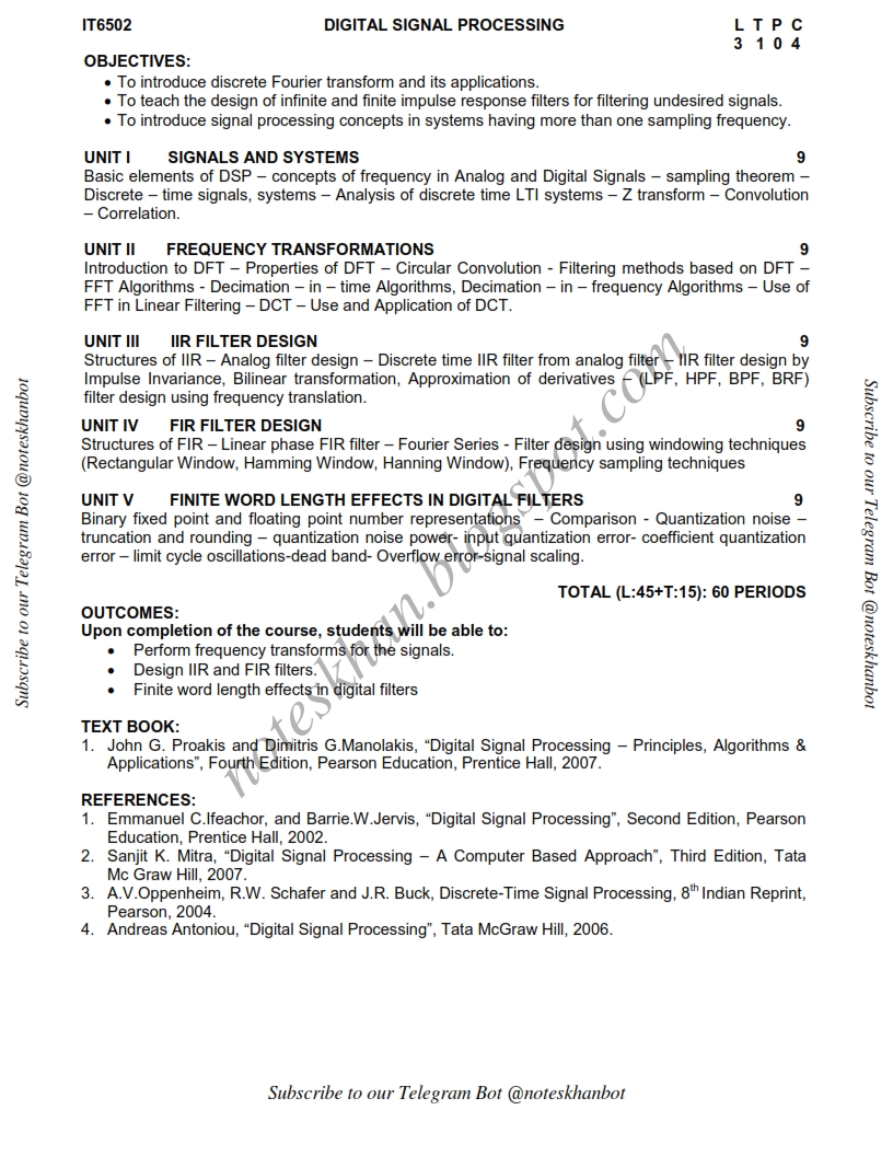 Cs6660 Compiler Design Syllabus Semester Vi Cse Be Anna University Anna University Syllabus