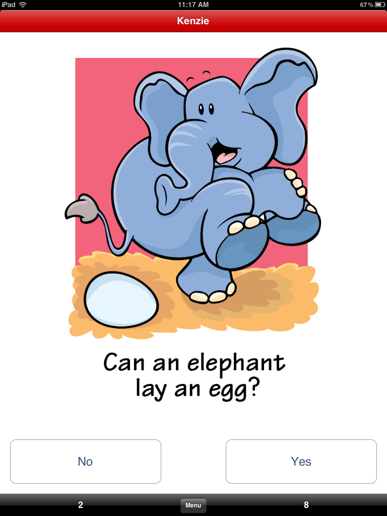 Yes or No Fun Deck [app review.] | Simply Speech