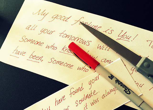 Moore Minutes: Homemade GIANT-SIZED personalized FORTUNE COOKIES