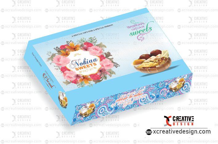 [Free] Mithai Box designs, Indian sweet box designs-XCreativeDesign