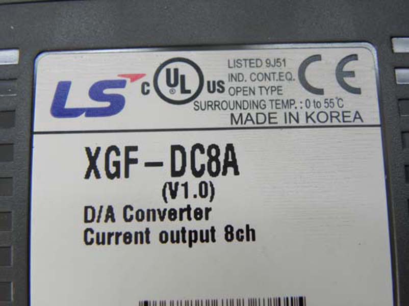 김정훈의 Bing 블로그 입니다.: LS PLC XGT Series D/A Converter Current Output 8ch(XGF-DC8A V1.0) 판매합니다.