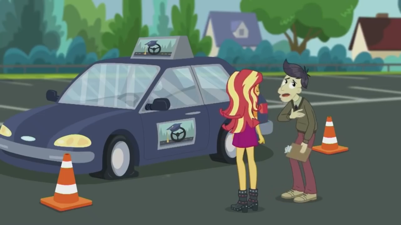 Equestria Daily - MLP Stuff!: Equestria Girls: Driving Miss Shimmer ...