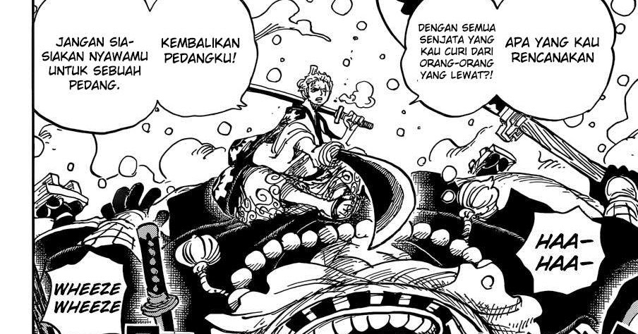Manga One Piece Versi Teks