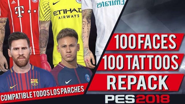 its about life and passion: Big Facepack With Tattoo Pack by bmS