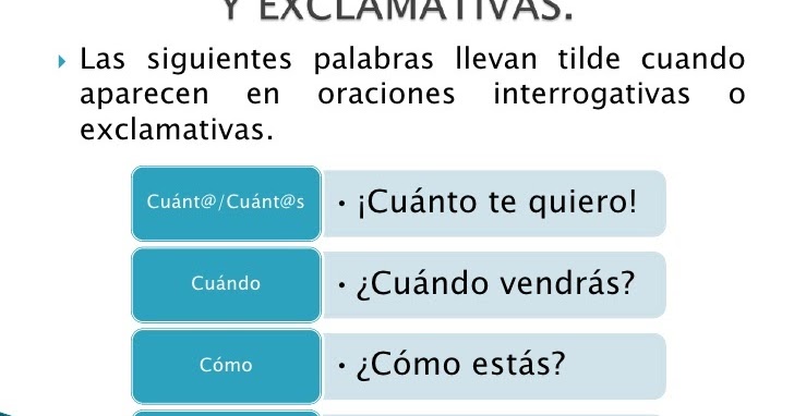 5º DE PRIMARIA CEIP ANDALUCIA: LA TILDE EN PALABRAS INTERROGATIVAS Y ...