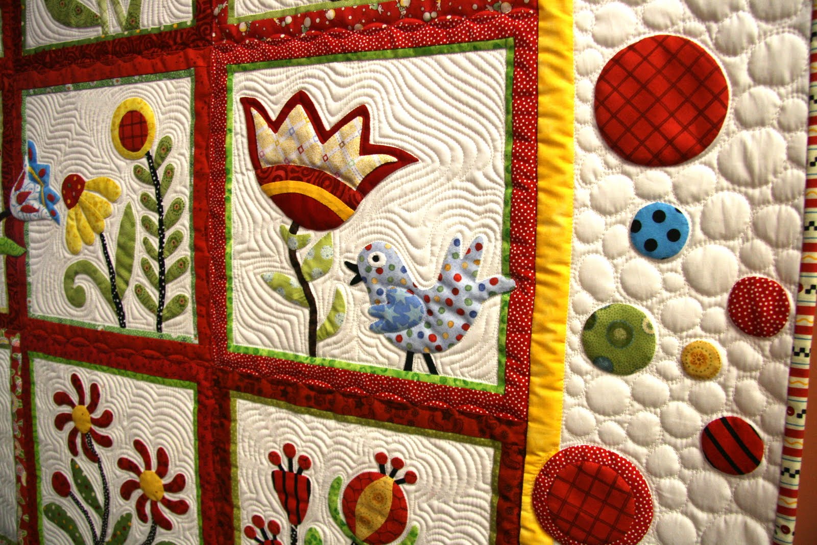 Linda's Quiltmania: My Whimsical Quilt Garden