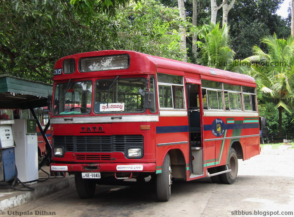 SLTB buses - ශ්‍රී ලංගම බස්: Ruby bodied TATA LP 1510/36 bus from SLTB ...