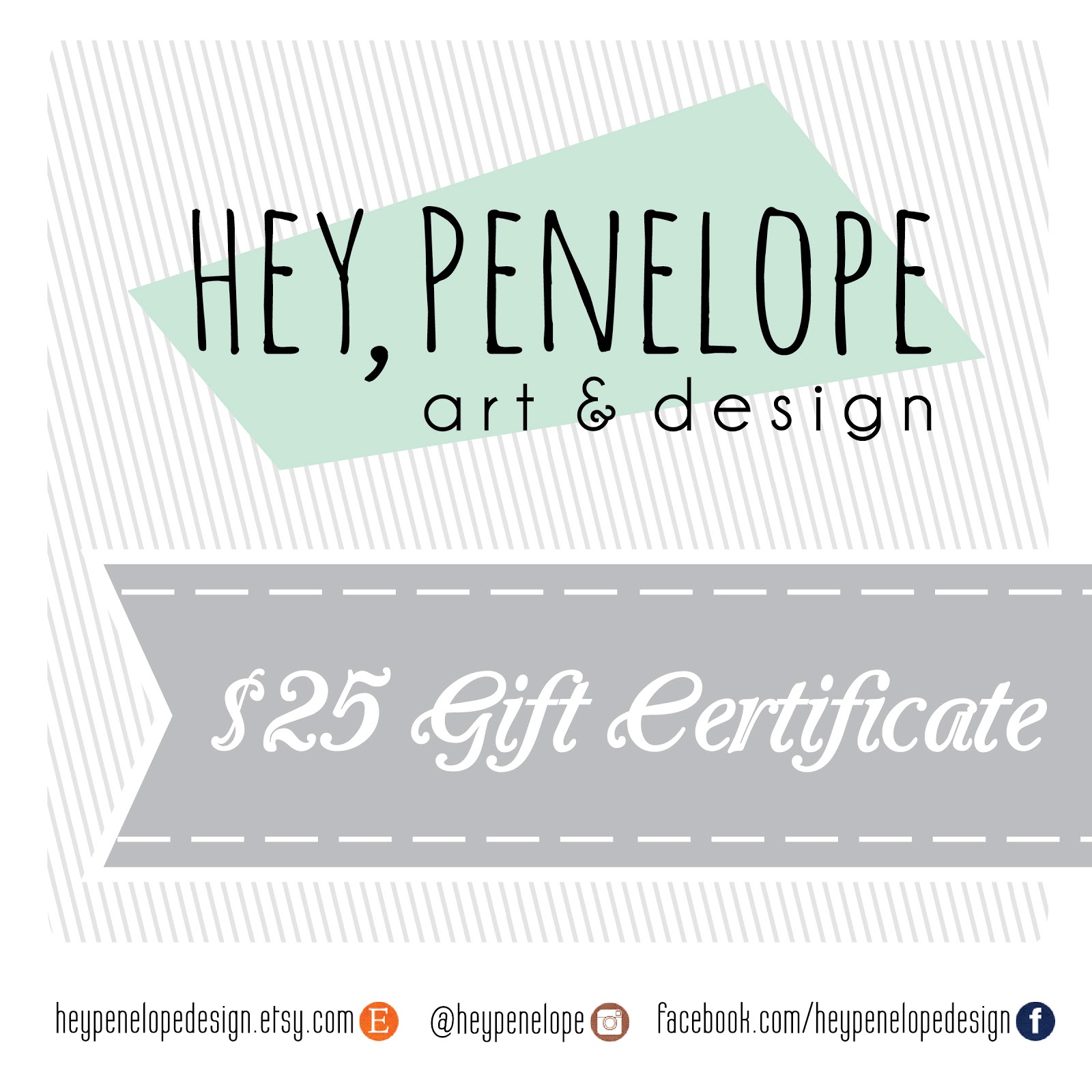 Ash Ann Pow: Hey, Penelope Design Giveaway