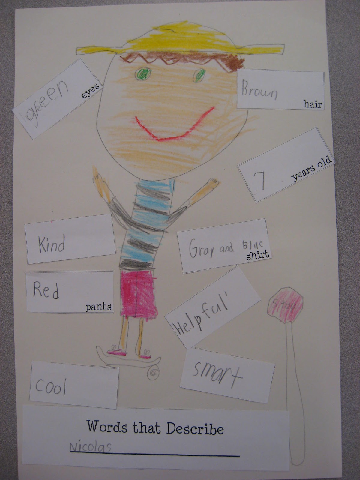 Teaching With Love and Laughter: Words that describe me...