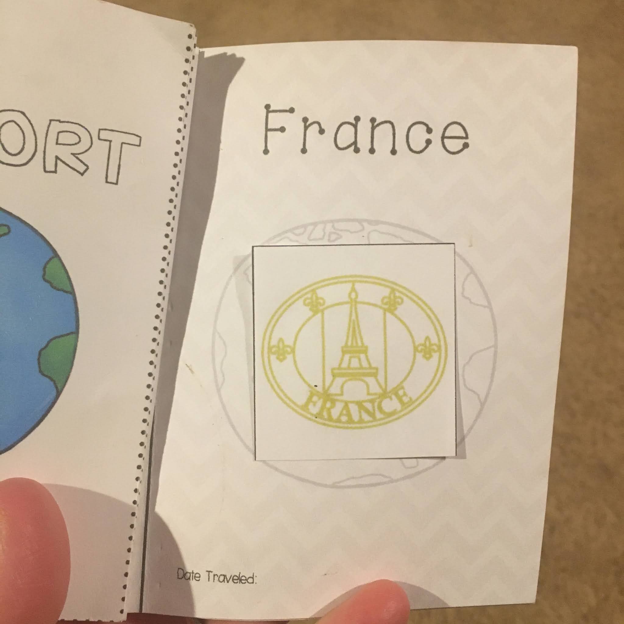 A Day in France (Around the World Series!)