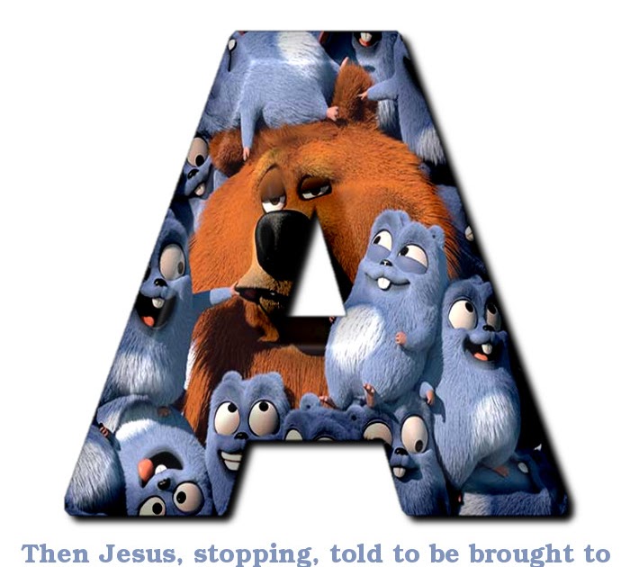 M. Michielin Alphabets: GRIZZY AND THE LEMMINGS CARTOON (ARIAL ...