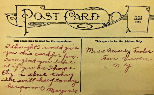Beyond LiteracyLink: Postcard Poetry