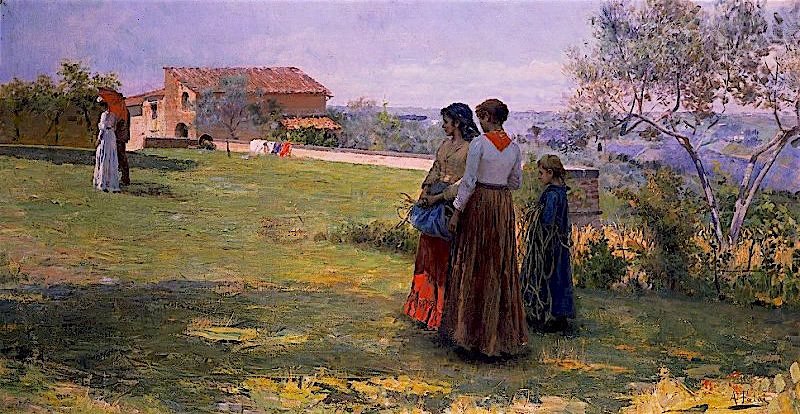 Arturo Faldi (1856-1911) Macchiaioli painter | Tutt'Art@