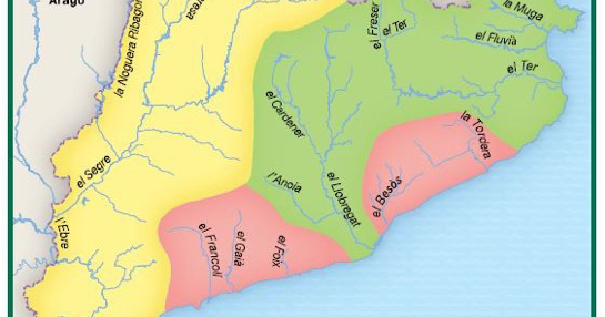 Clima i Relleu de Catalunya: Rius i llacs de Catalunya