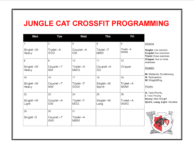 JungleCat CrossFit: Jungle Cat CrossFit Programming