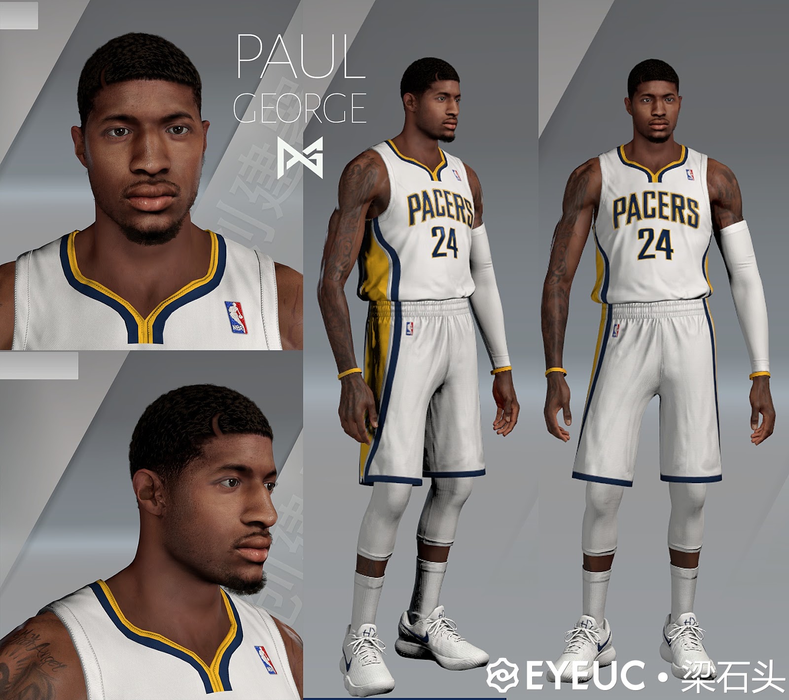 Paul George Braids 2K21 : Paul George reveals NEW BRAIDS CORNROWS ...