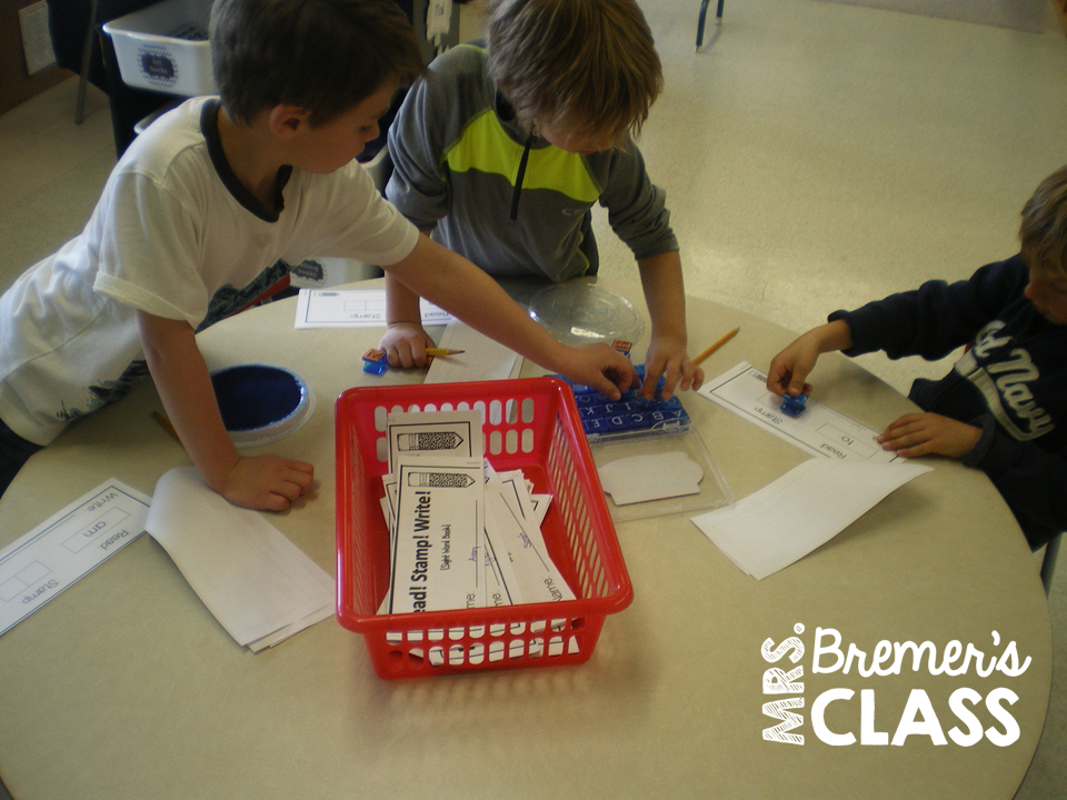 Read! Stamp! Write! and More Literacy Activities | Mrs. Bremer's Class