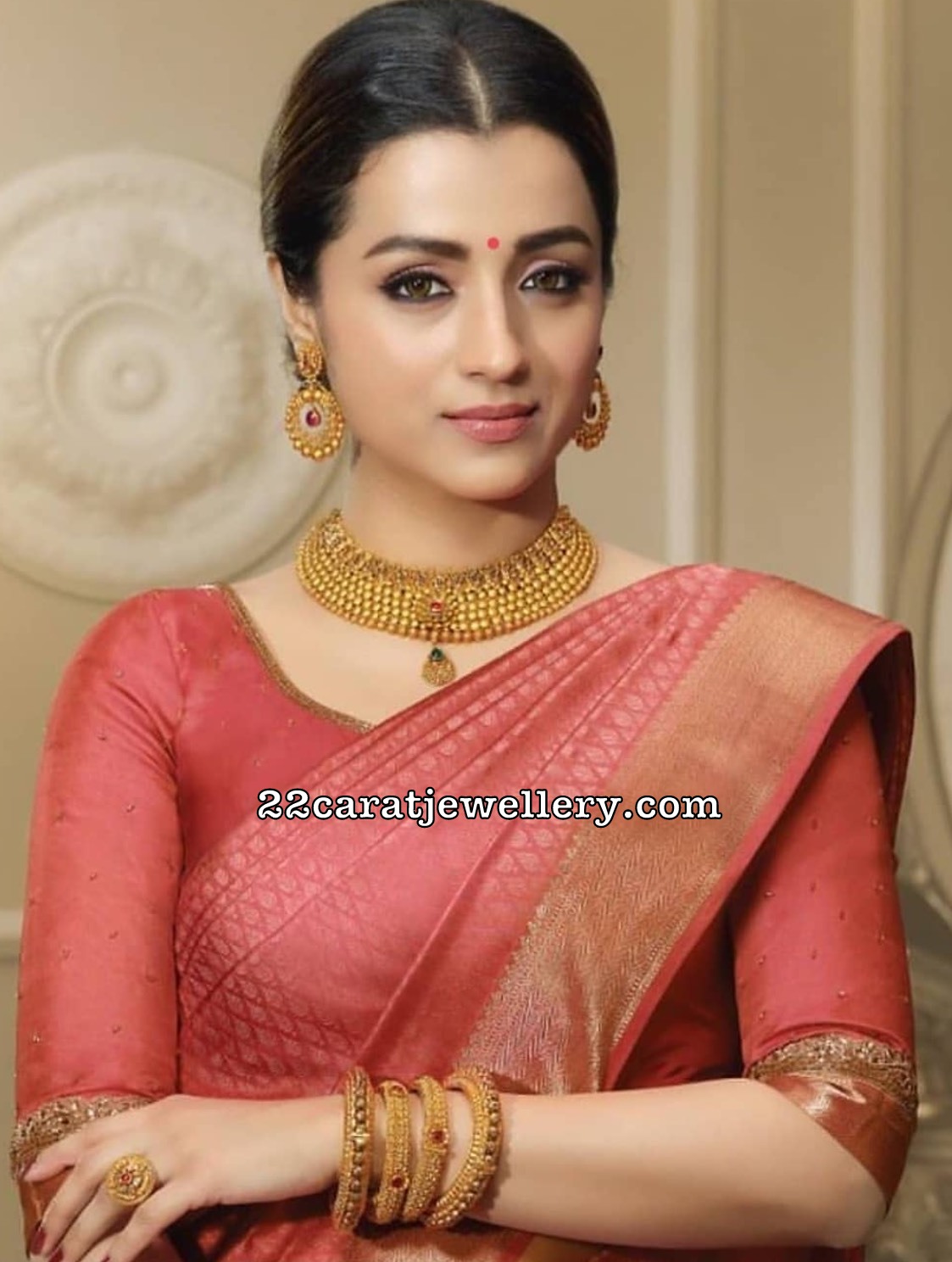 Trisha Antique Bangles Chandbalis - Jewellery Designs