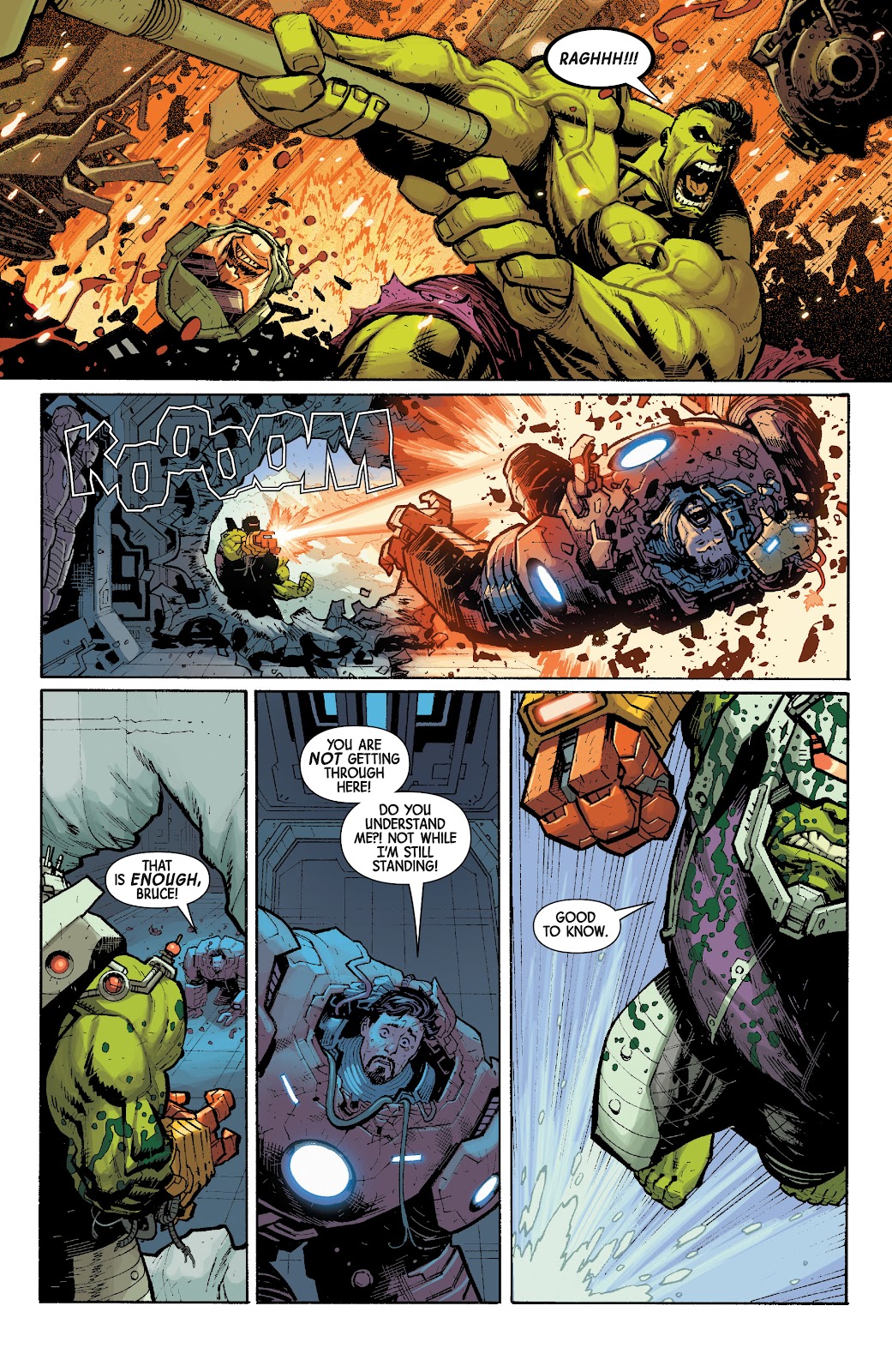 Caverna do Hulk: [Review de Hulk #1] - A jornada do cientista louco.