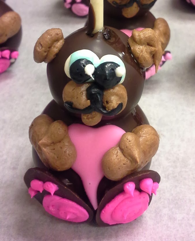 Leah's Crazy Cake Lab: Adorable Teddy Bear Cake Pops