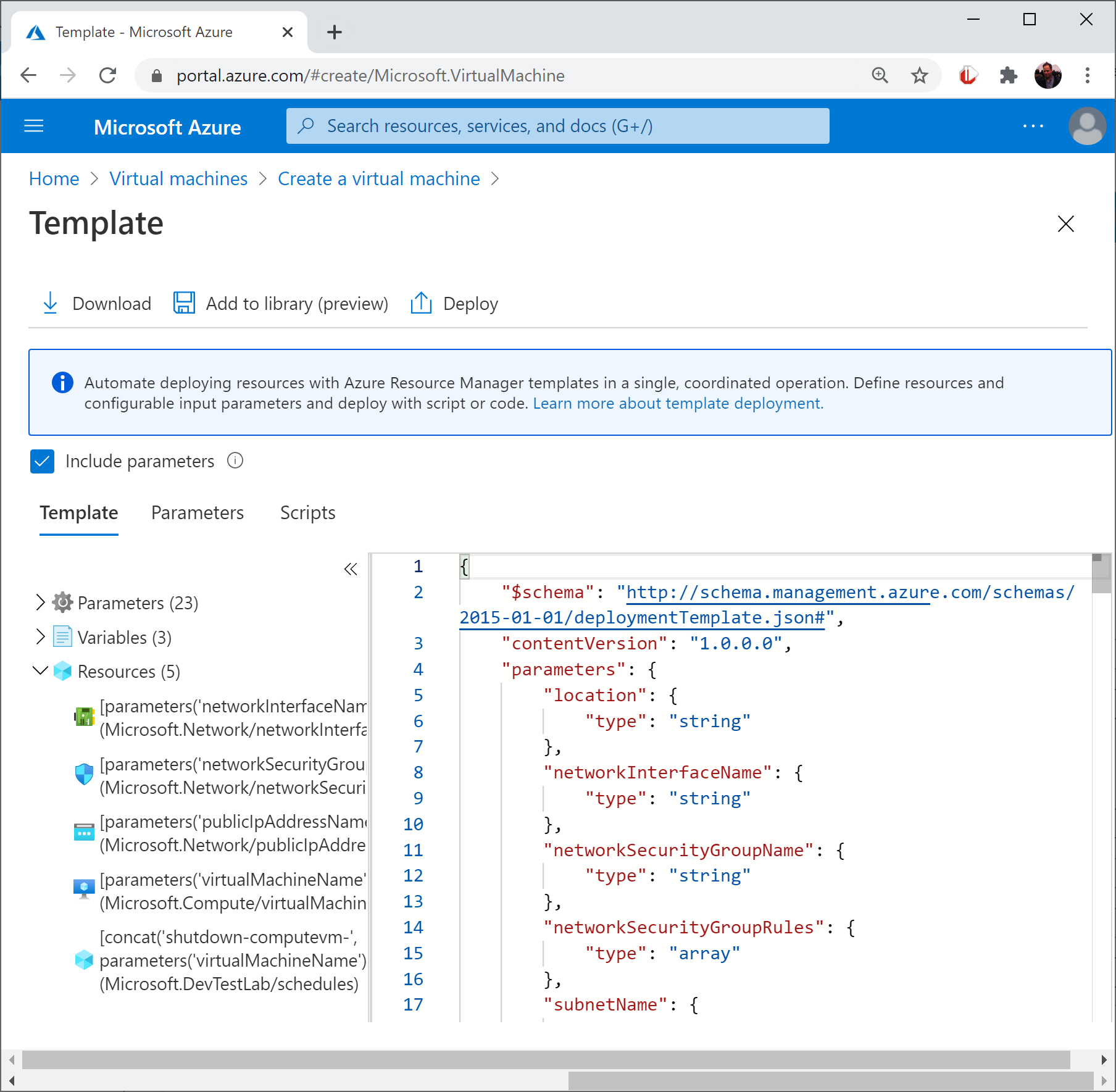 Jan David Narkiewicz Developer Azure Azure Resource Manager Arm Templates For Creating