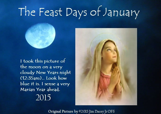 "Beads of Joy" by RosaryManJim: Marian Feast Days of January