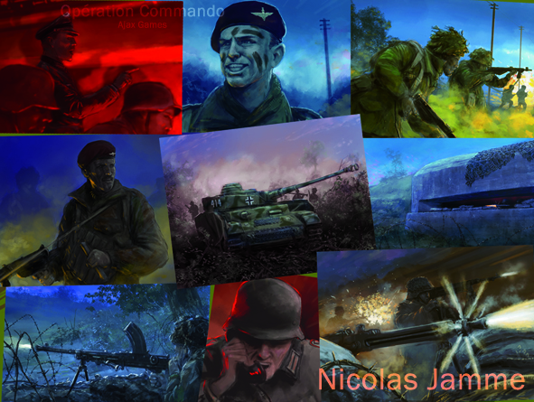 2d20: Illustration du jeu "Opération Commando"