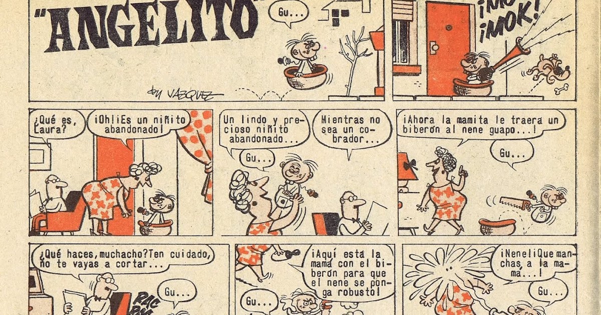 Angelito (Gú-Gú), por Vázquez - TEBEOS Y TEBEOS cómics y tebeos