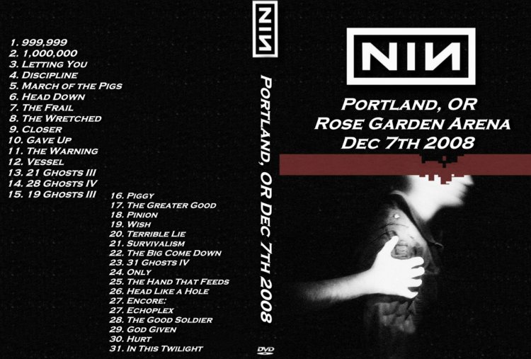 T.U.B.E.: Nine Inch Nails - 2008-12-07 - Portland, OR (DVDfull pro-shot)