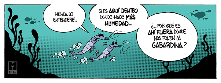 EL CHISTE DE MEL: REFLEXIONES DE UNA GAMBA