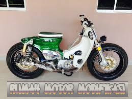MODIFIKASI MOTOR STREET CUB