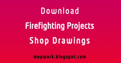Firefighting Project Shop Drawings, Fire Sprinkler SD Layouts
