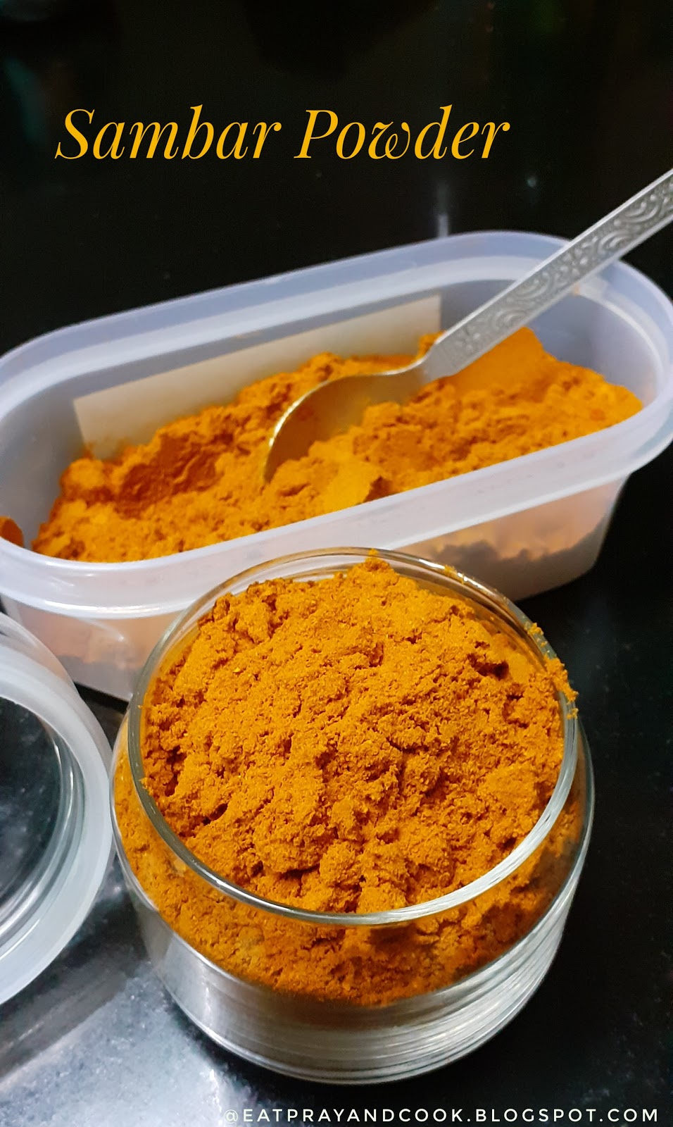 Eat Pray and Cook: Sambar Powder - Aromatically Mesmerising Spice Mix