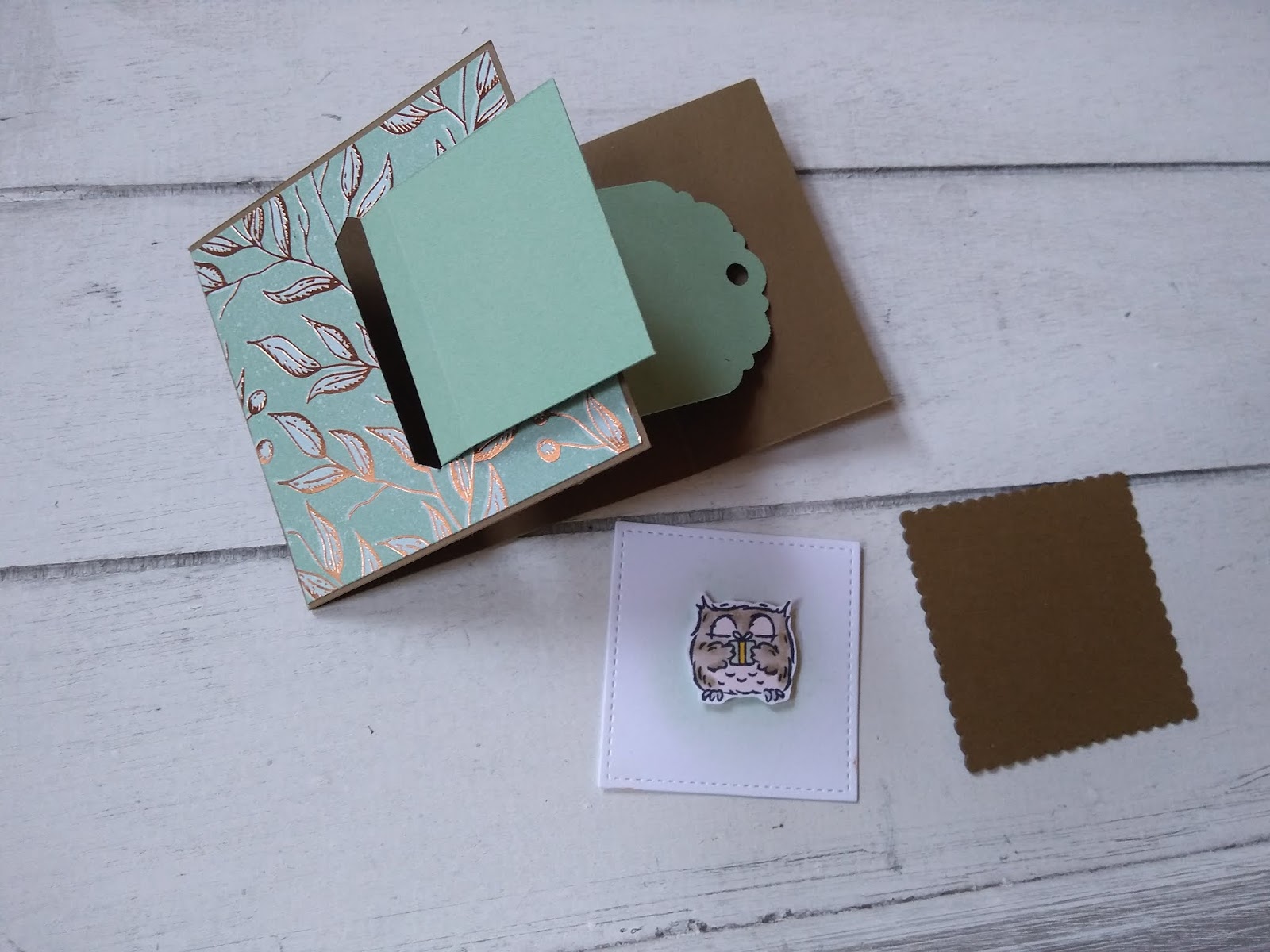 Kreativ am Deich : ...Anleitung Mini-Pull Flap Tab Card....