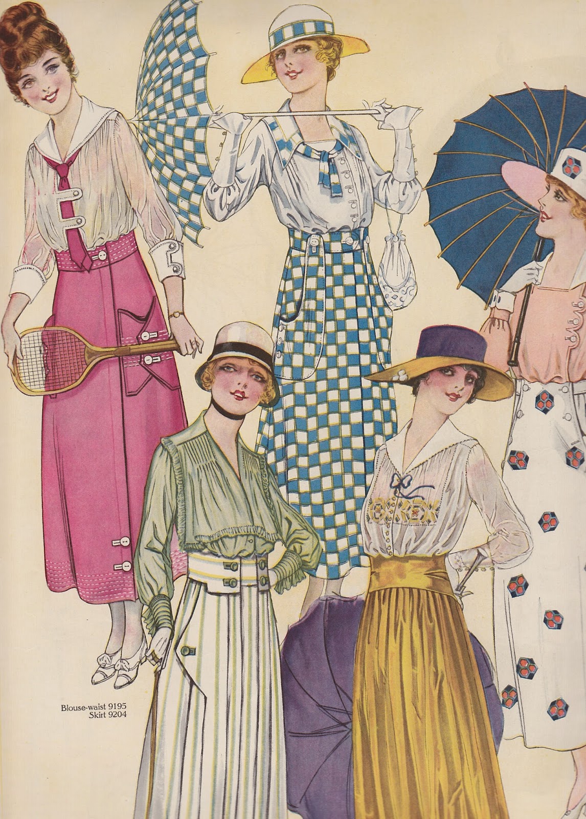 NineteenTeen: Fashion Forecast: June 1917