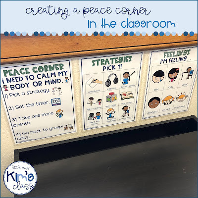 Little Miss Kim's Class: Creating a Peace Corner or Calm Down Space in ...