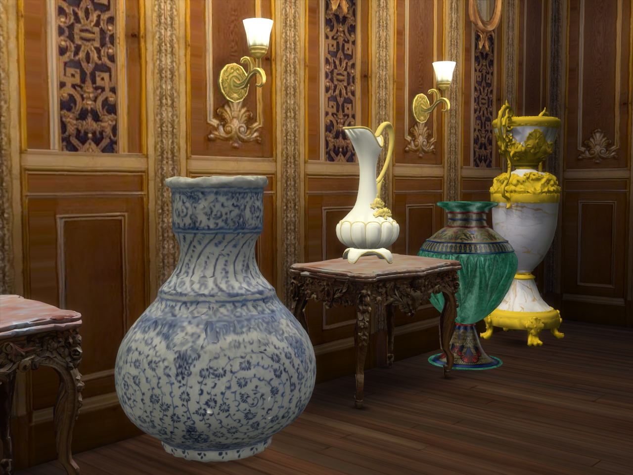 Anna Quinn Stories: Second Set OfJars & Vases For SIMS 4
