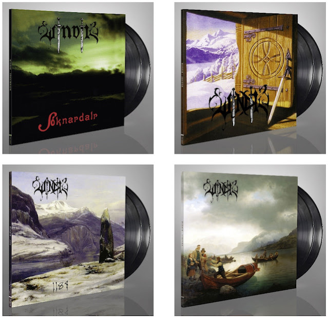 Réédition des albums de WINDIR au format vinyle