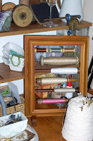 HeartSong Studio: HeartSong Studio's Weaving Spool Rack