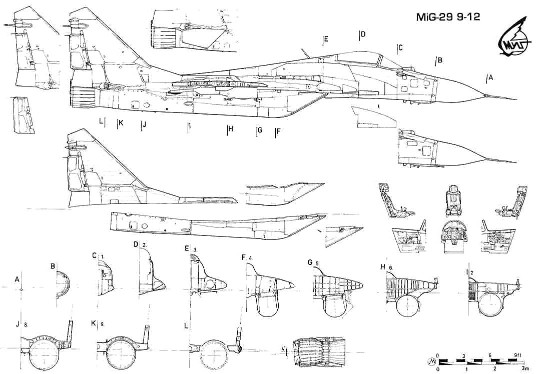 Sextant Blog: 134.) MiG-29 'Fulcrum' Mikoyan - Superiority Fighter ...