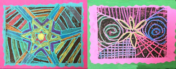 the colorful art room: Colored Prints