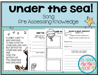 1st Grade Hip Hip Hooray!: Ocean Study