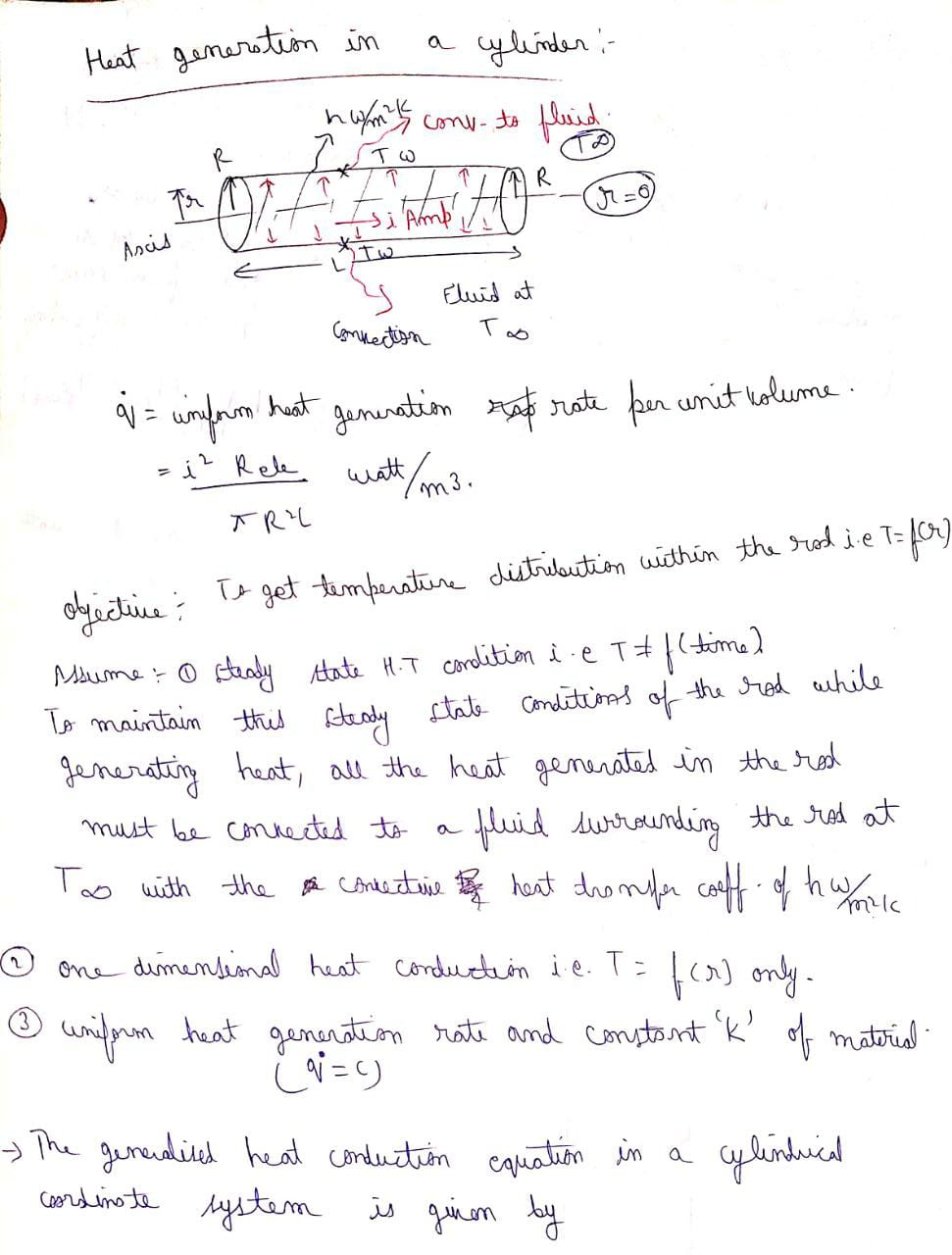 Modes of heat transfer , Conduction , Composite slab , Conduction and ...