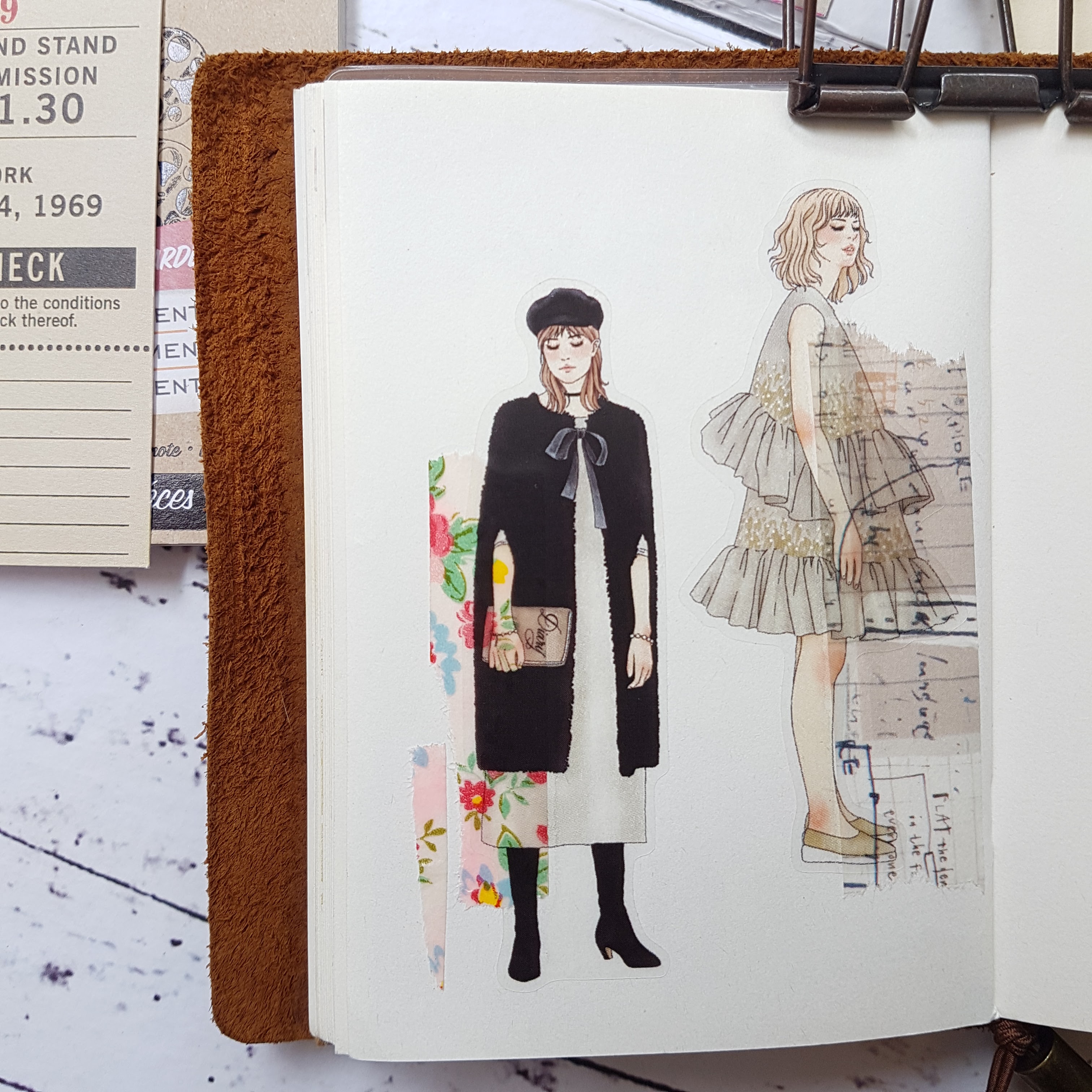 Dolls Transparent Sticker Set