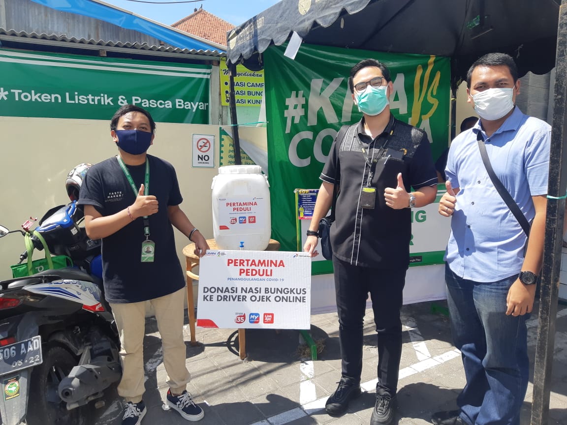 Pertamina Dorong Pengemudi Ojol Bali Jalankan Pola Hidup Bersih dan ...