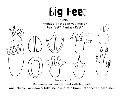 Hey, That's My Art Teacher: Big Feet