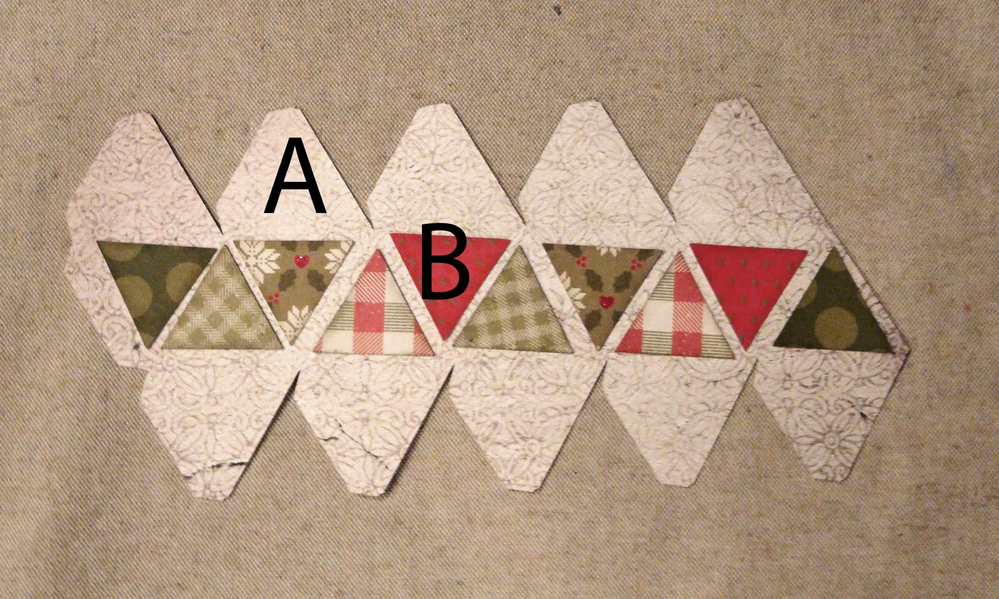 Needles 'n' Knowledge: Ornament 3D Triangle Facets