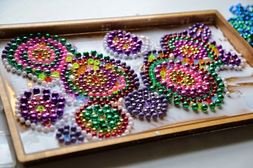 iLoveToCreate Blog: 10 Minute Bead Mosaic