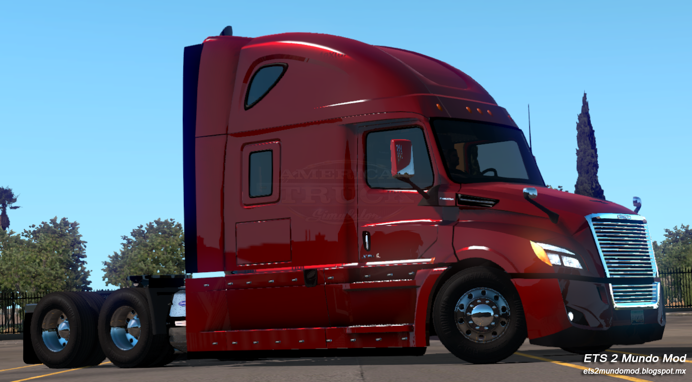 (Tractocamión ATS) Freightliner Cascadia 2018 (Versión 1.6.1) - ETS 2 ...