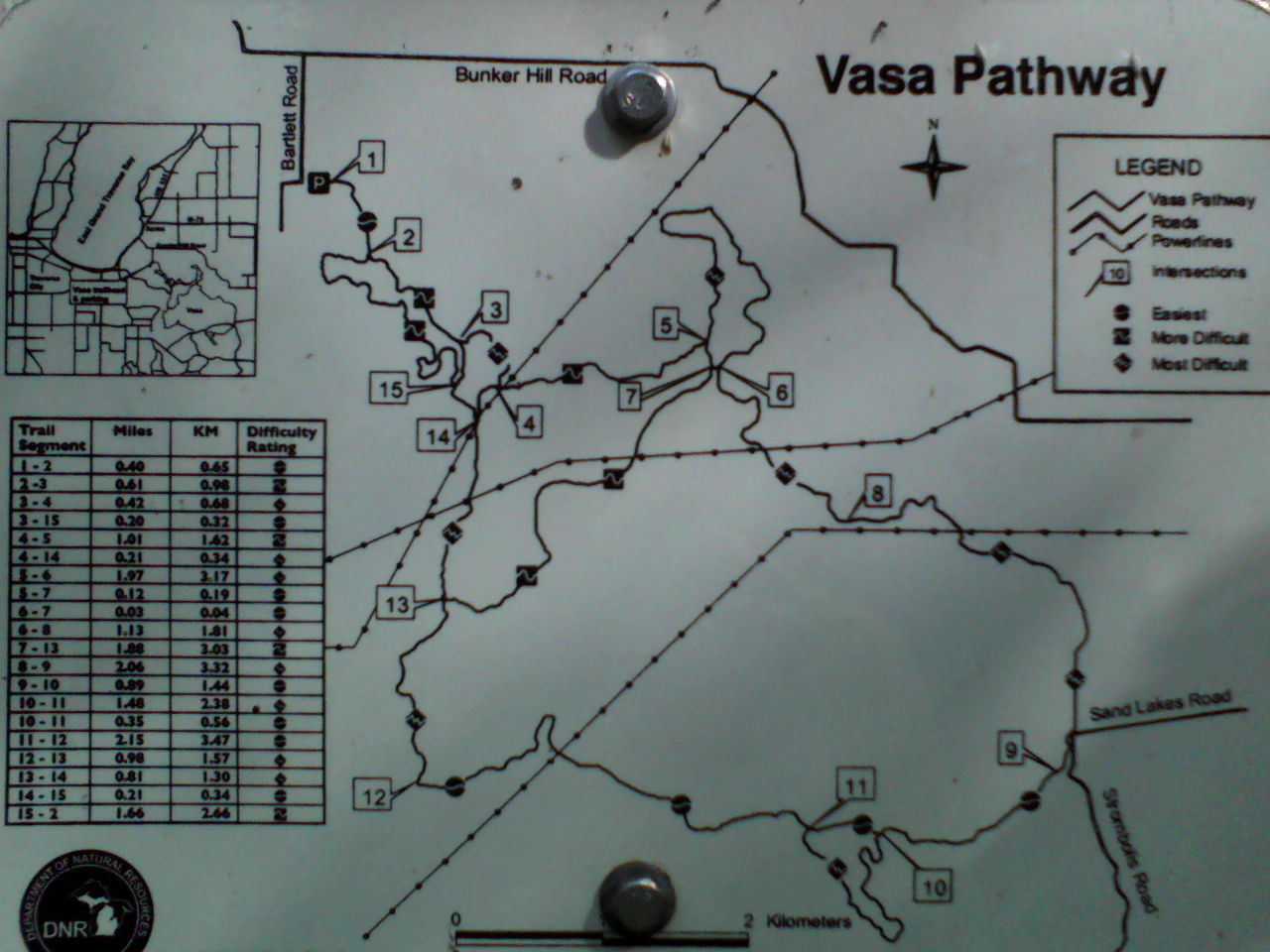 Will Run for Food: Fall Trail Tour - Vasa Pathway
